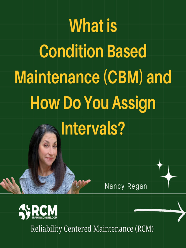 What is CBM and how do you assign intervals_ | PDF | Mechanical Engineering
