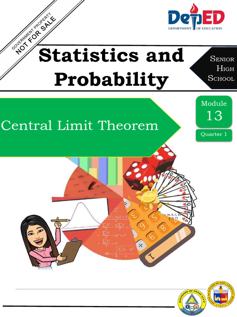 Central Limit Theorem Pdf Learning Mean