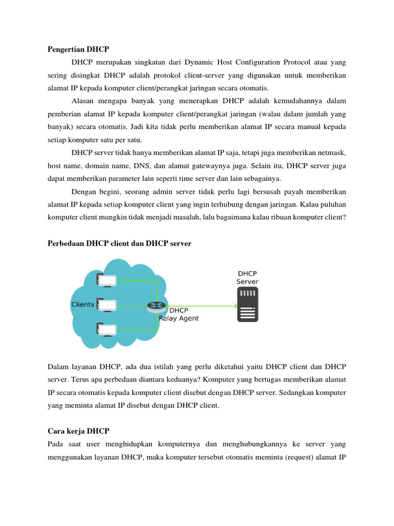 Materi DHCP | PDF