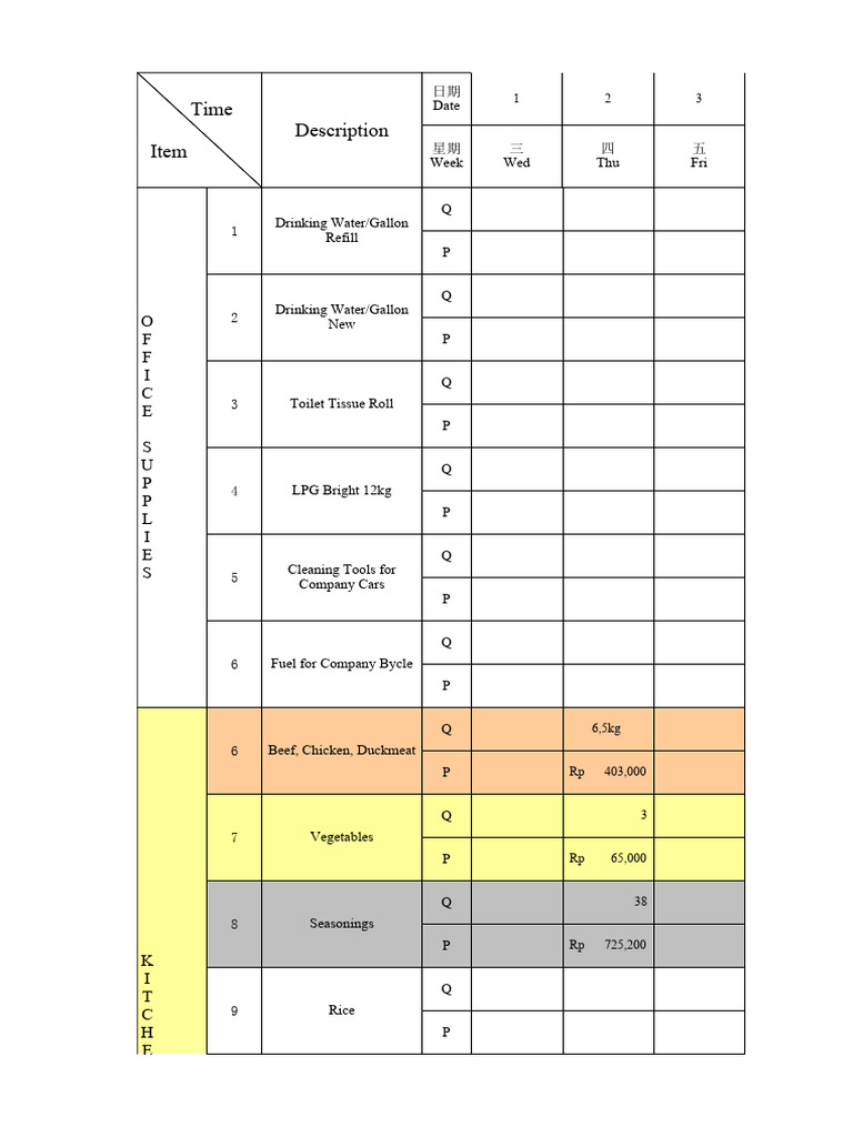 June Tracking Expense | PDF