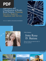 Philippine Road Classification Overview | PDF | Road | Infrastructure