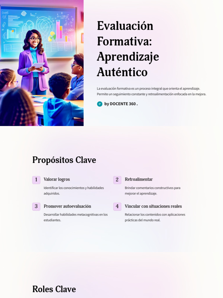 Evaluacion-Formativa-Aprendizaje-Autentico | PDF | Evaluación | Ciencia cognitiva