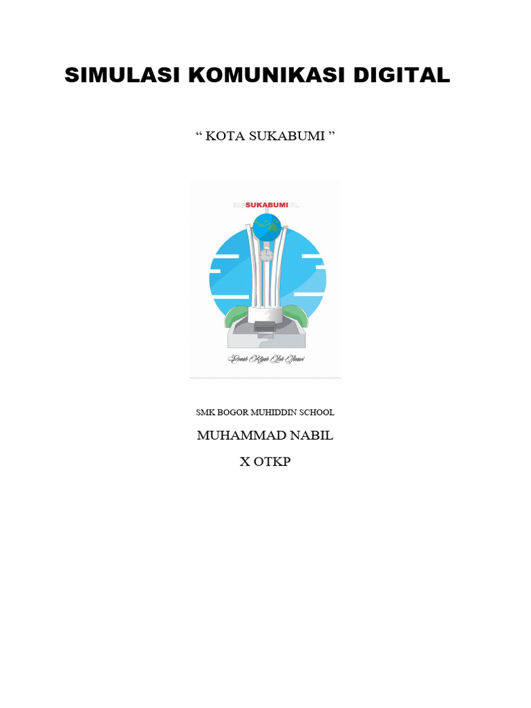 Simulasi Komunikasi Digital Muhammad Nabil X Otkp | PDF