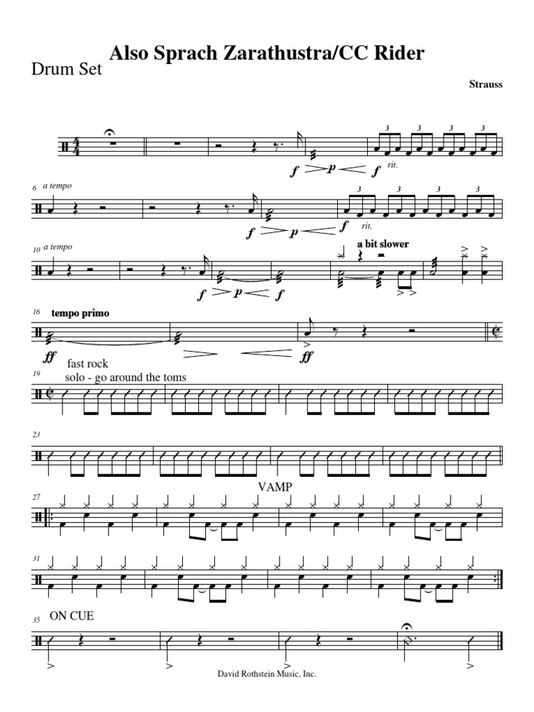 2001 CC Rider Drums | PDF