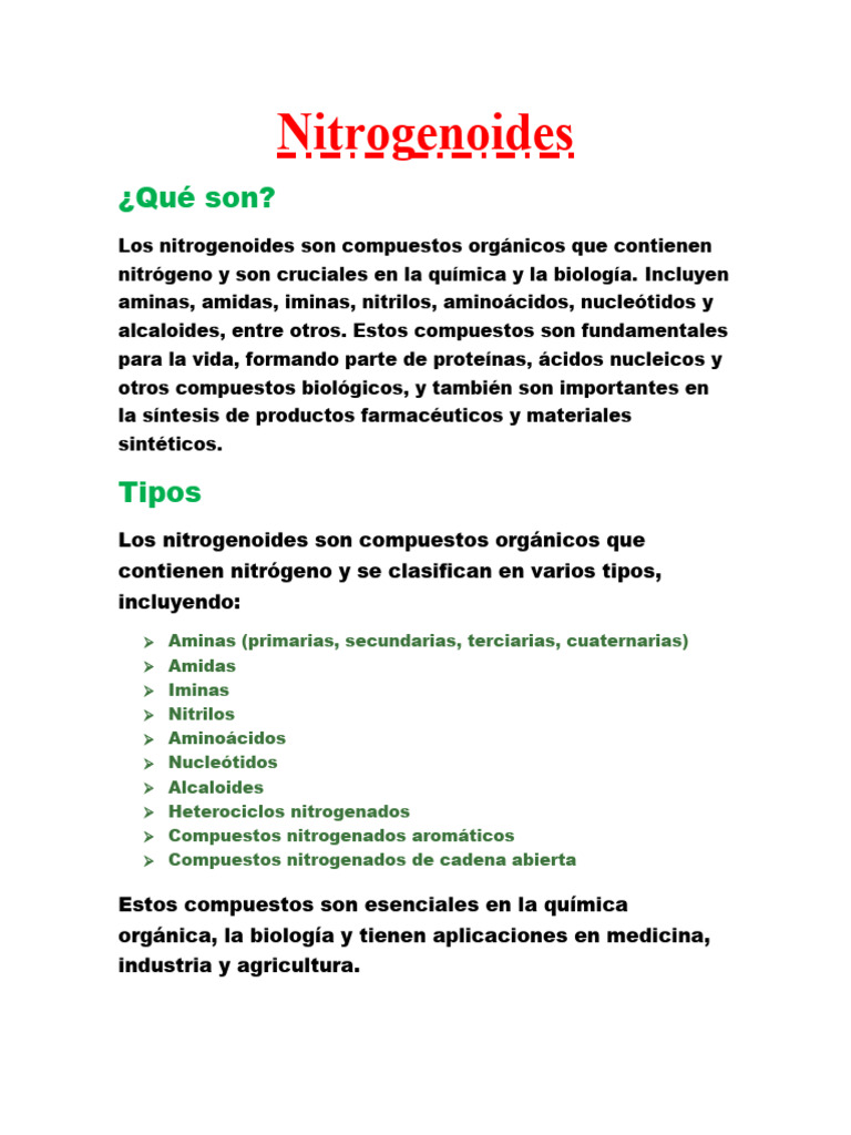 Nitrogenoides XDDDD | PDF | Ciencias fisicas | Tabla periódica