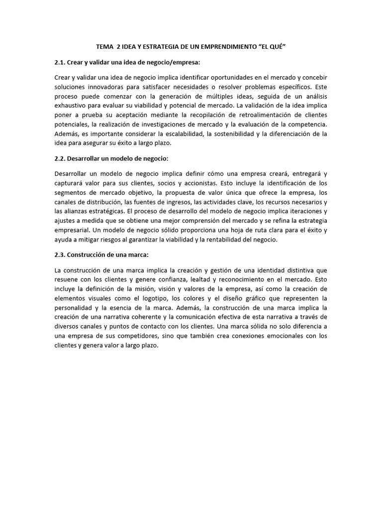 TEMA 2 3 y 4 | Descargar gratis PDF | Marketing | Mercado (economía)