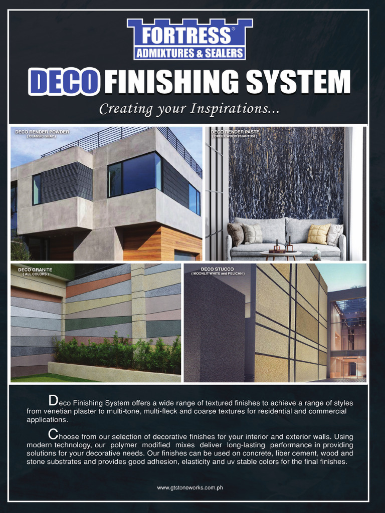 Deco Finishing System | PDF