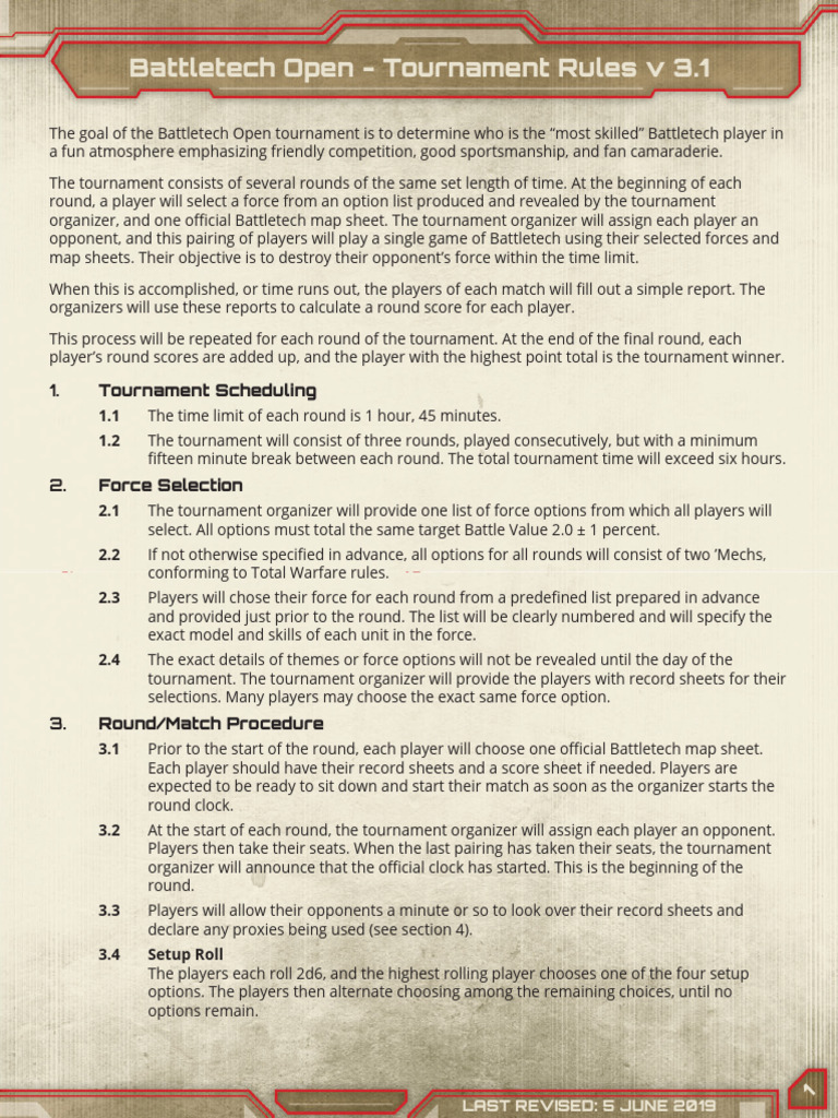 OpenRules Fancy | PDF | Battle Tech | Gaming