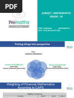 Worksheet 7 Finance Interest Banking and Inflation Grade 11 Math ...