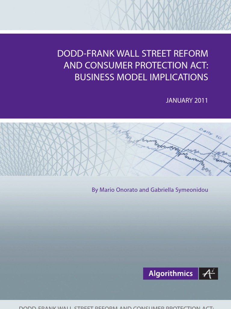Algo WP0111 Dodd Frank | PDF | Dodd–Frank Wall Street Reform And ...