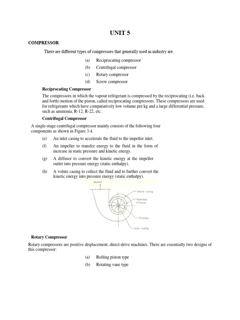 UNIT 5 Rac | Download Free PDF | Food Preservation | Heat Exchanger