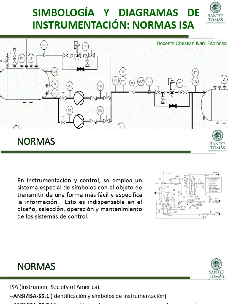 Simbologia y Diagramas Isa | PDF | Presión