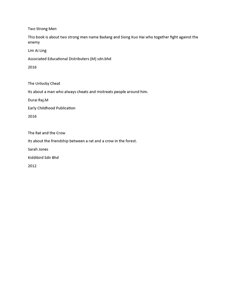 Two Strong Men | PDF