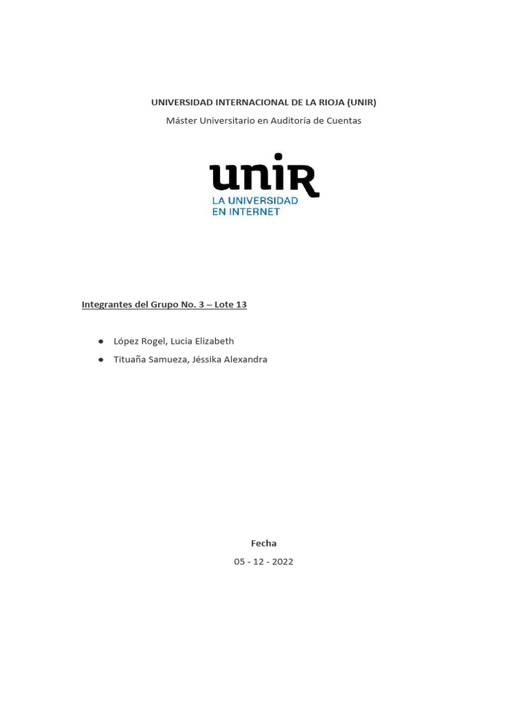 01 Actividad 1 Resuelto Descargar Gratis Pdf Auditoría Contabilidad 