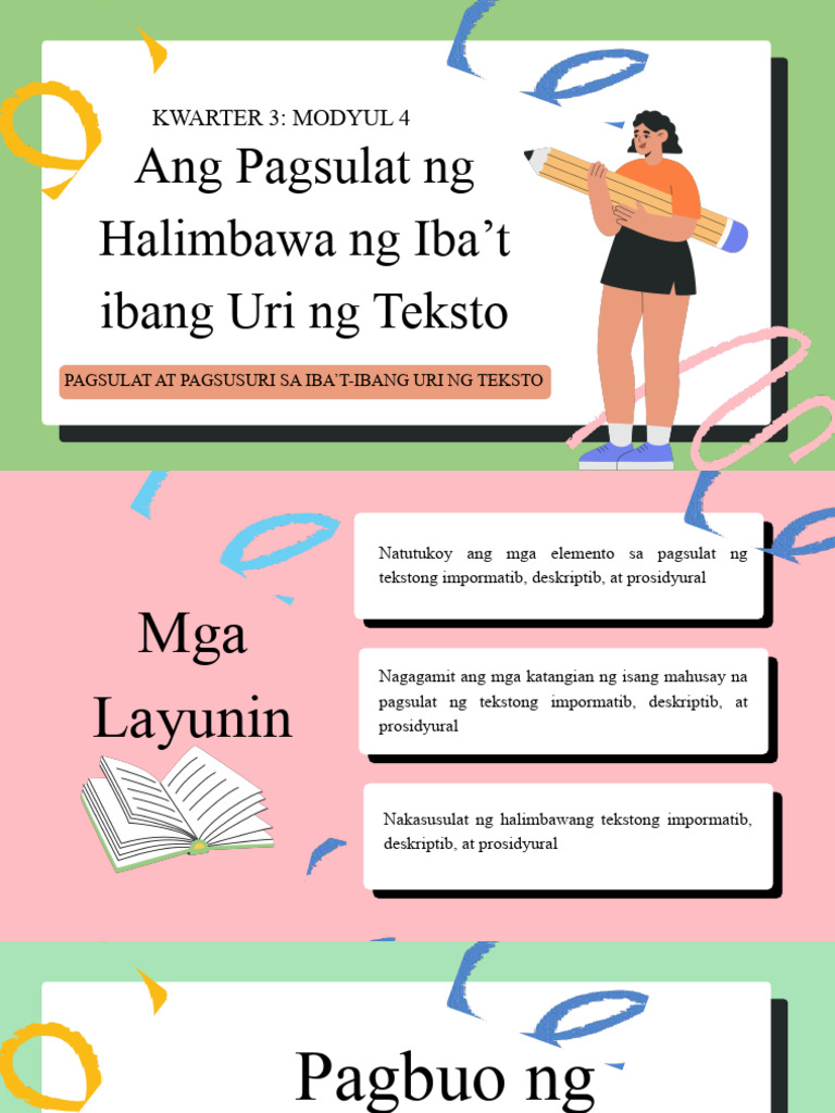 Pagbasa at Pagsusuri-modyul 4 | PDF