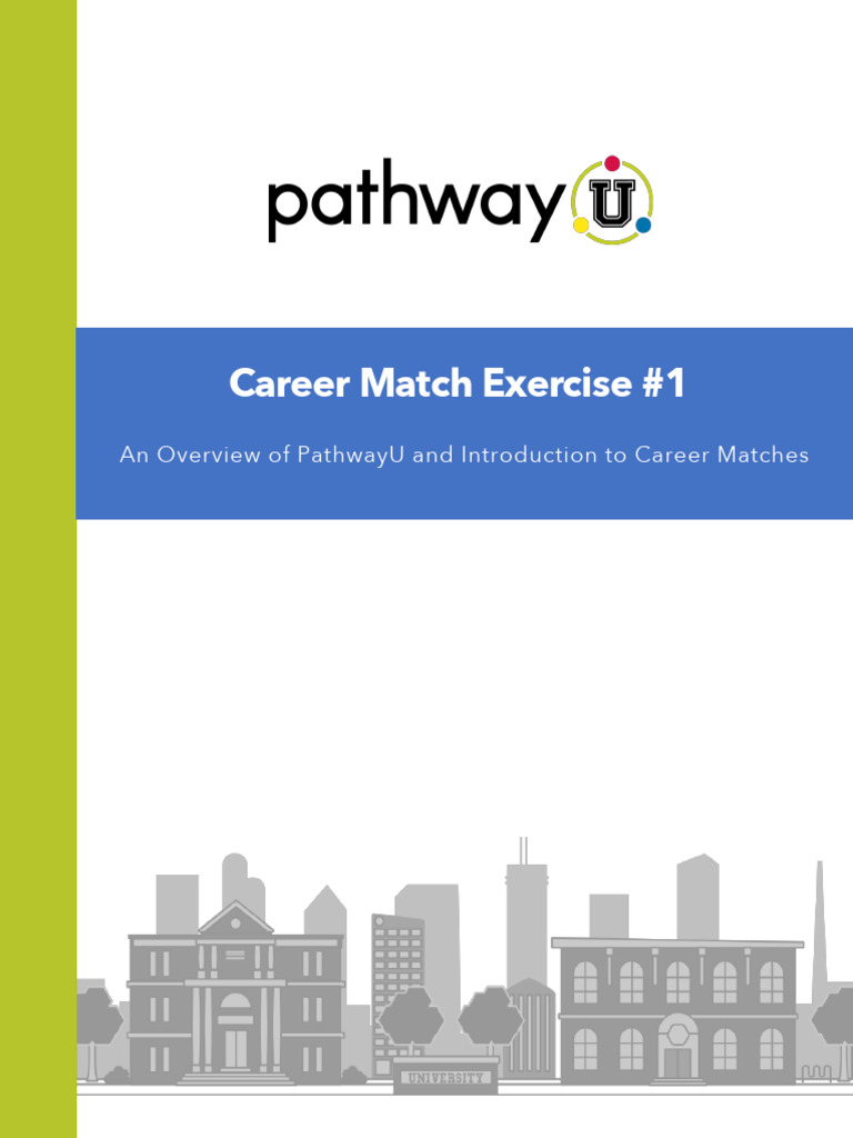 Career Match Exercise 1 Fall2019 | PDF | Psychological Concepts ...