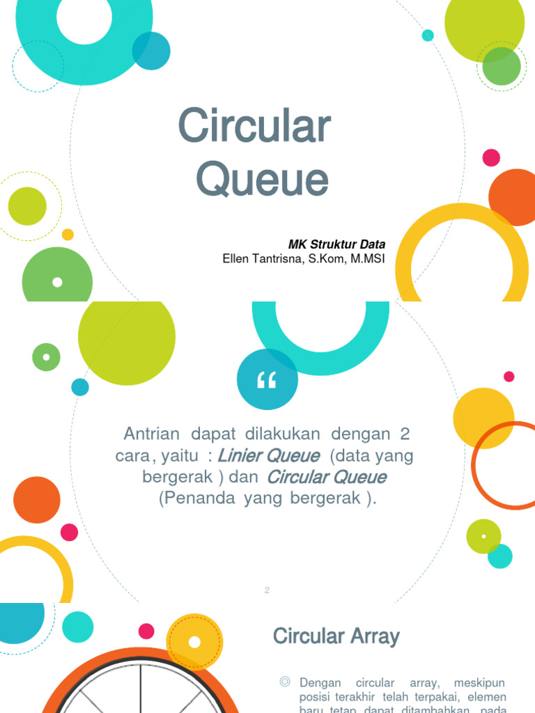 Implementasi Circular Queue pada Array | PDF