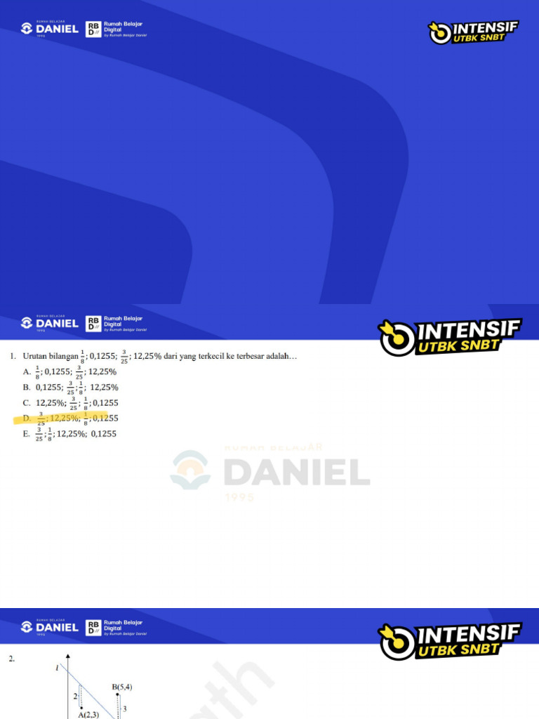 Soal Utbk PK 2024 (Twitter) | PDF