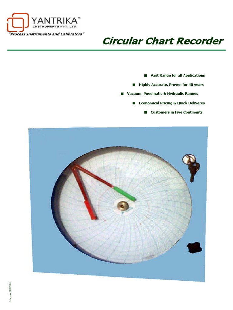 Circular Chart Recorder Print Copy | PDF | Calibration | Equipment