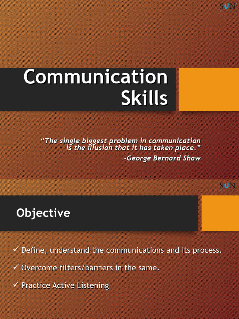 Communication Skills | PDF | Communication | Nonverbal Communication