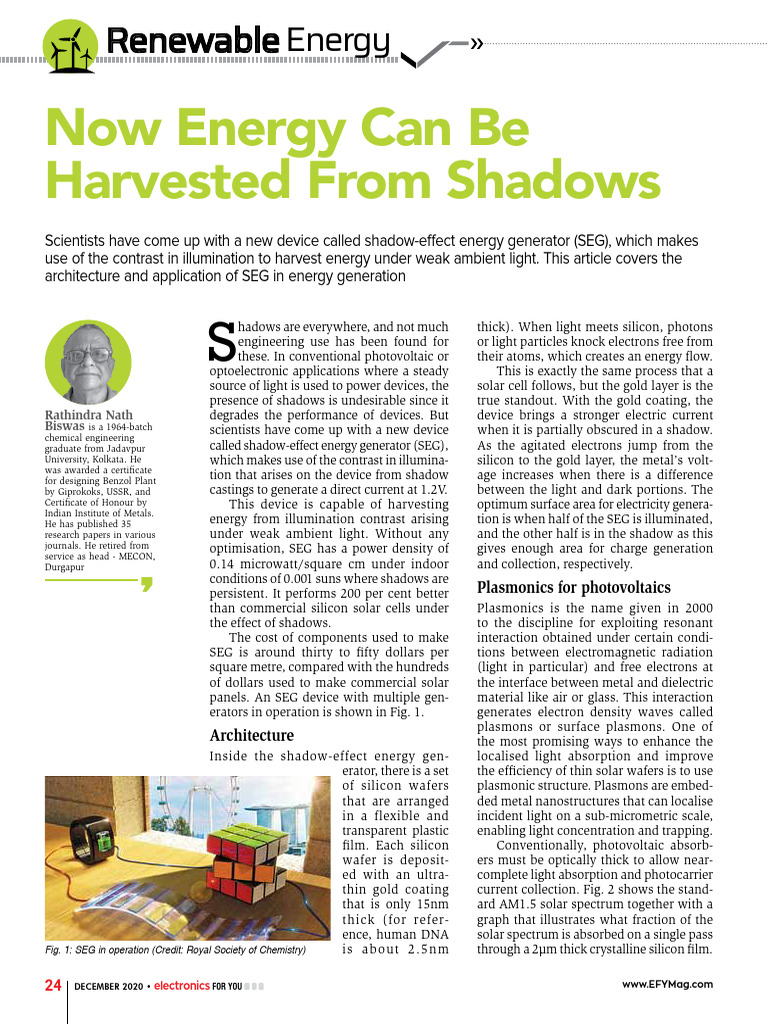 24 - 26 - 28 - Energy Can Be Harvested From Shadows - EFY - Dec 20 ...