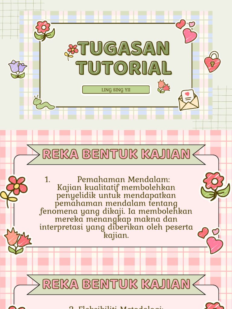 Tugasan Tutorial | PDF