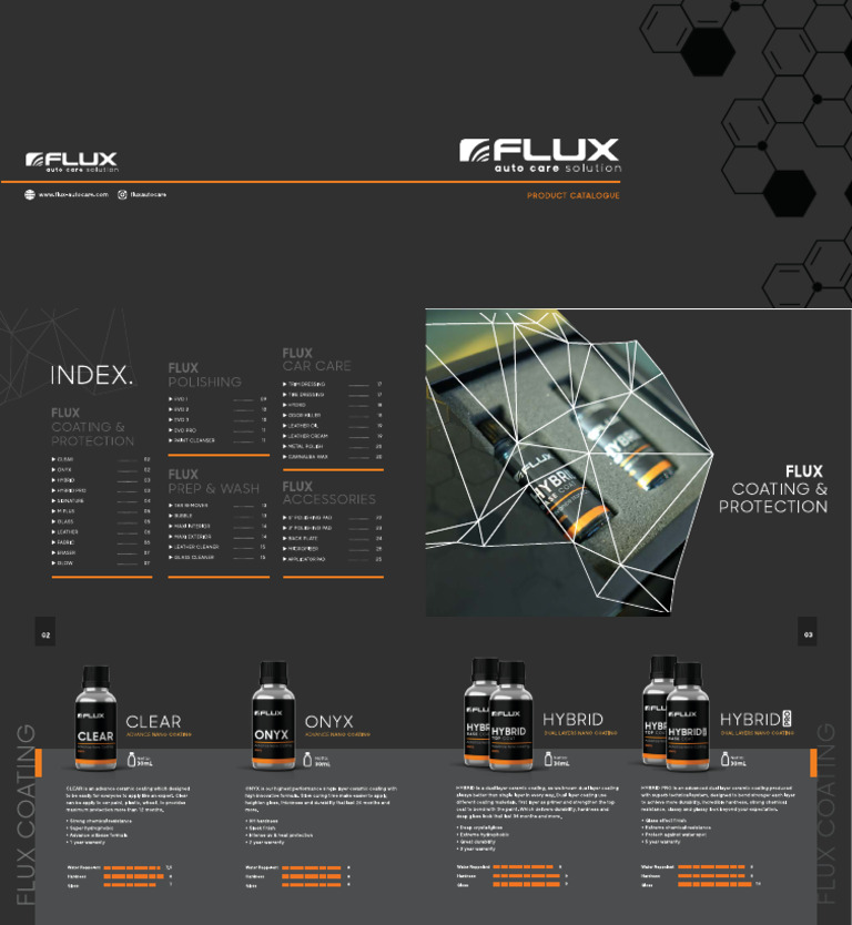 Flux Auto Care - Print File Online-Website | PDF