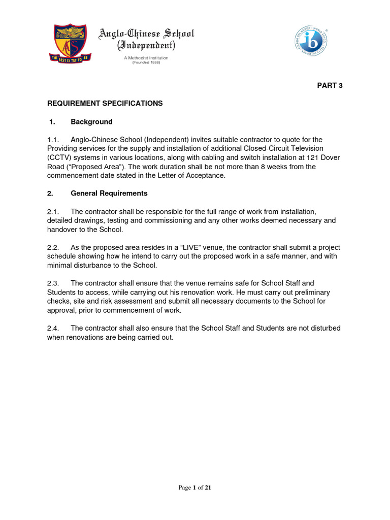 Part 3 - Specification and Requirements Amendment | PDF | Legal Remedy | Personal Protective ...