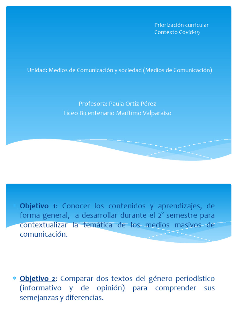 unidad-medios-masivos-de-comunicacion | PDF | Medios de comunicación en ...