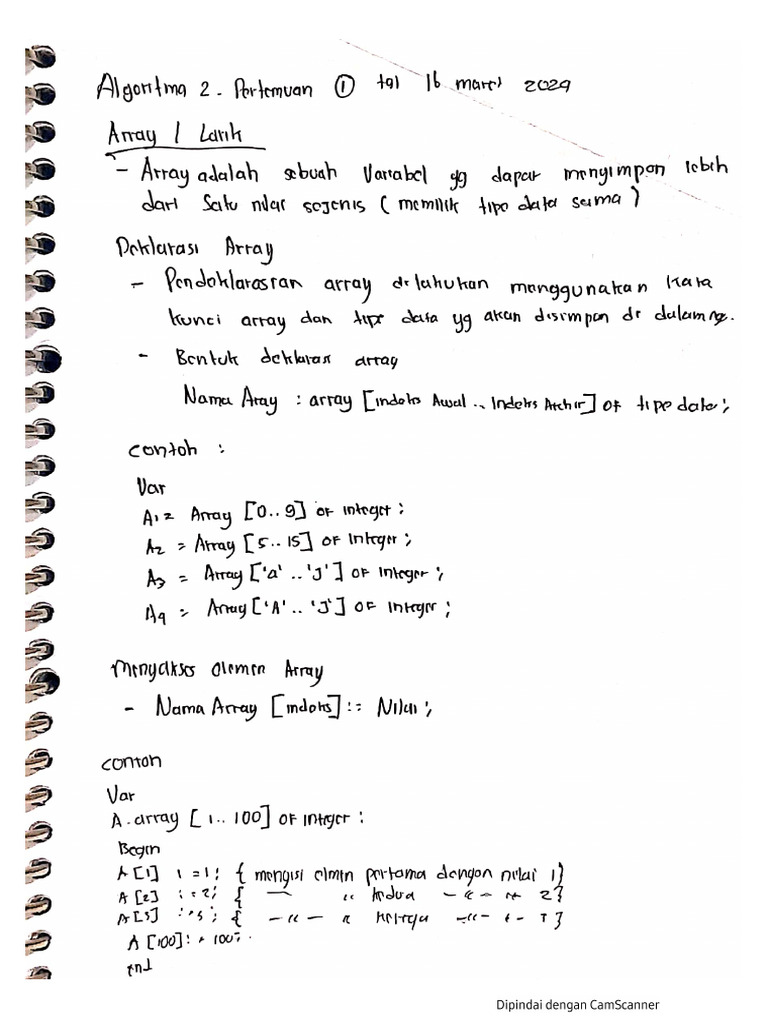 Ergian Junaedi (Rangkuman Algo 2) | PDF