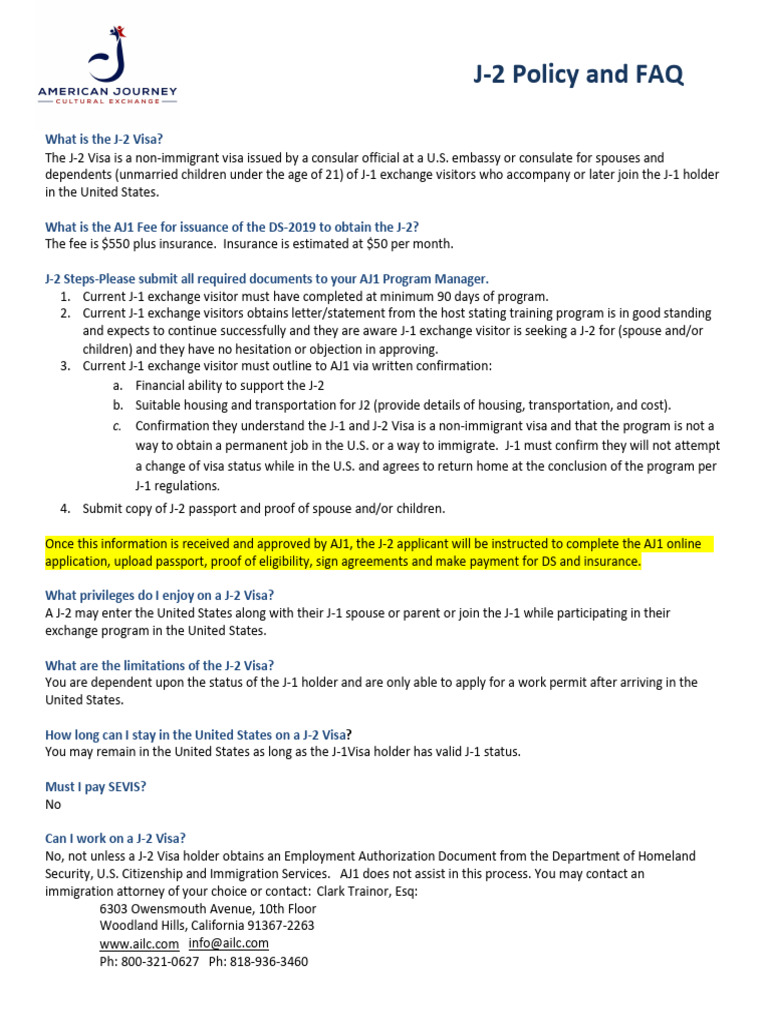 J2 | Download Free PDF | Travel Visa | International Law