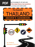 Thai Driving License Exam Guide | PDF | Driver's License | Traffic