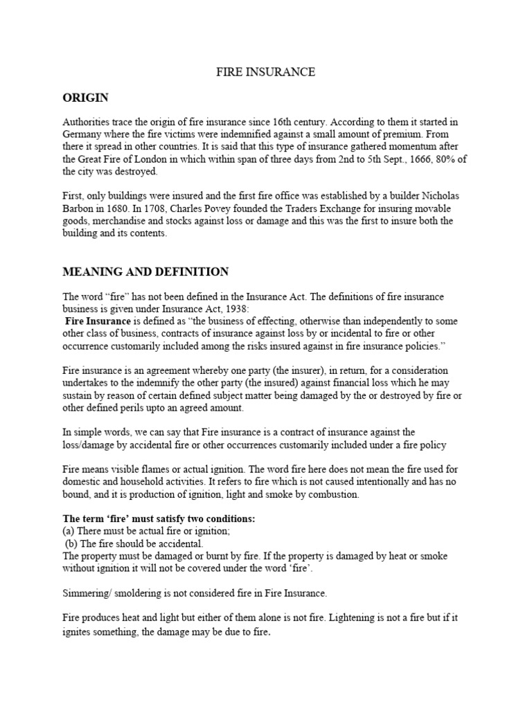 Module 3 Insurance | Download Free PDF | Insurance | Indemnity