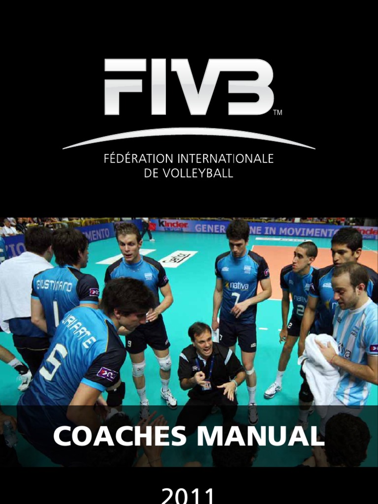 Coaches Manual 2011 Pdf Volleyball Athletic Sports