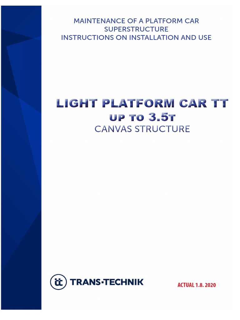 Montage Instruction LIGHT PLATFORM CAR UP TO 3,5T 1 - 8 - 2020 | PDF ...