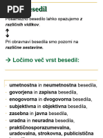 SLJ 5. B Samostalnik Utrjevanje | PDF