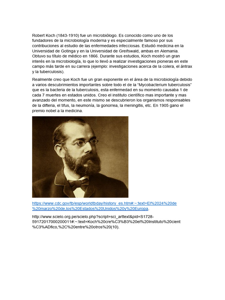 Robert Koch | PDF