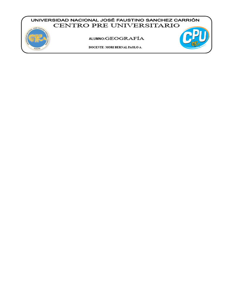 Primer Repaso Geografía Cpu | PDF | Tierra | Erosión