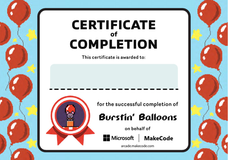 Balloon Cert | PDF
