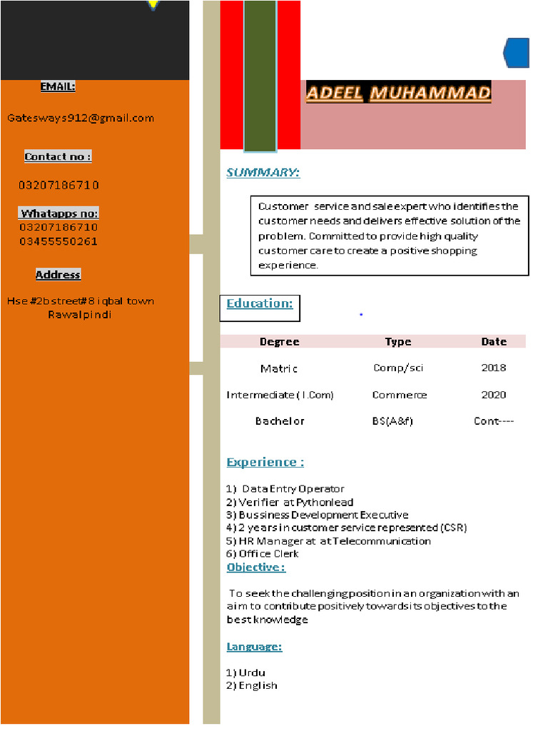 CV | PDF