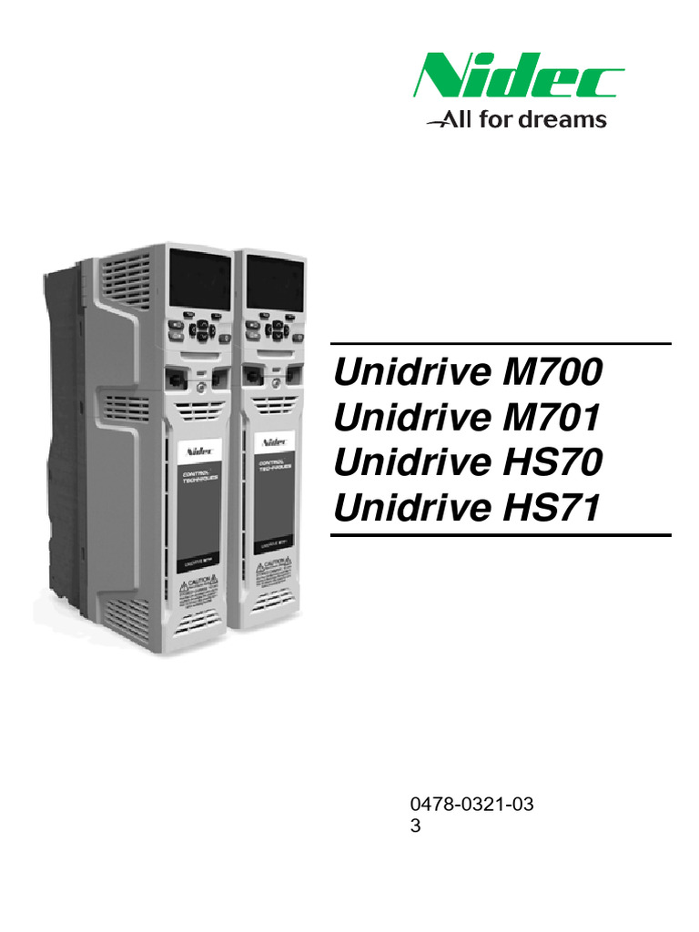 Chinese Unidrive M700 - M701 Control Getting Started Guide Issue 3 ... Chinese Unidrive M700 - M701 Control Getting Started Guide Issue 3 ...