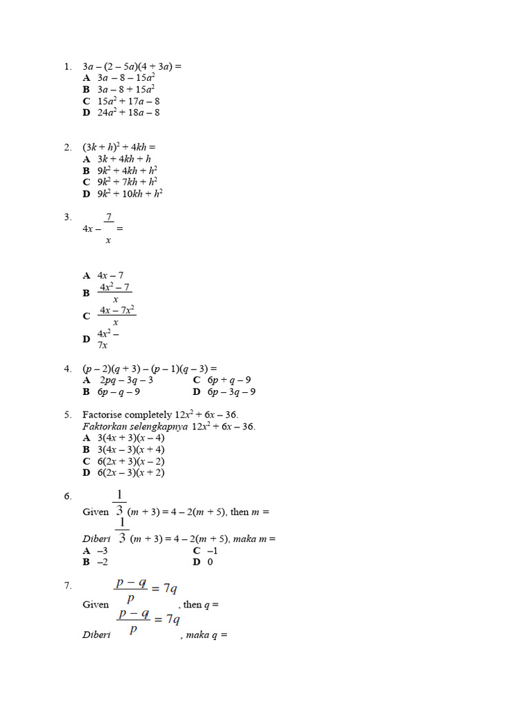 Basic Skills K1-Sederhana Siri 1 | PDF