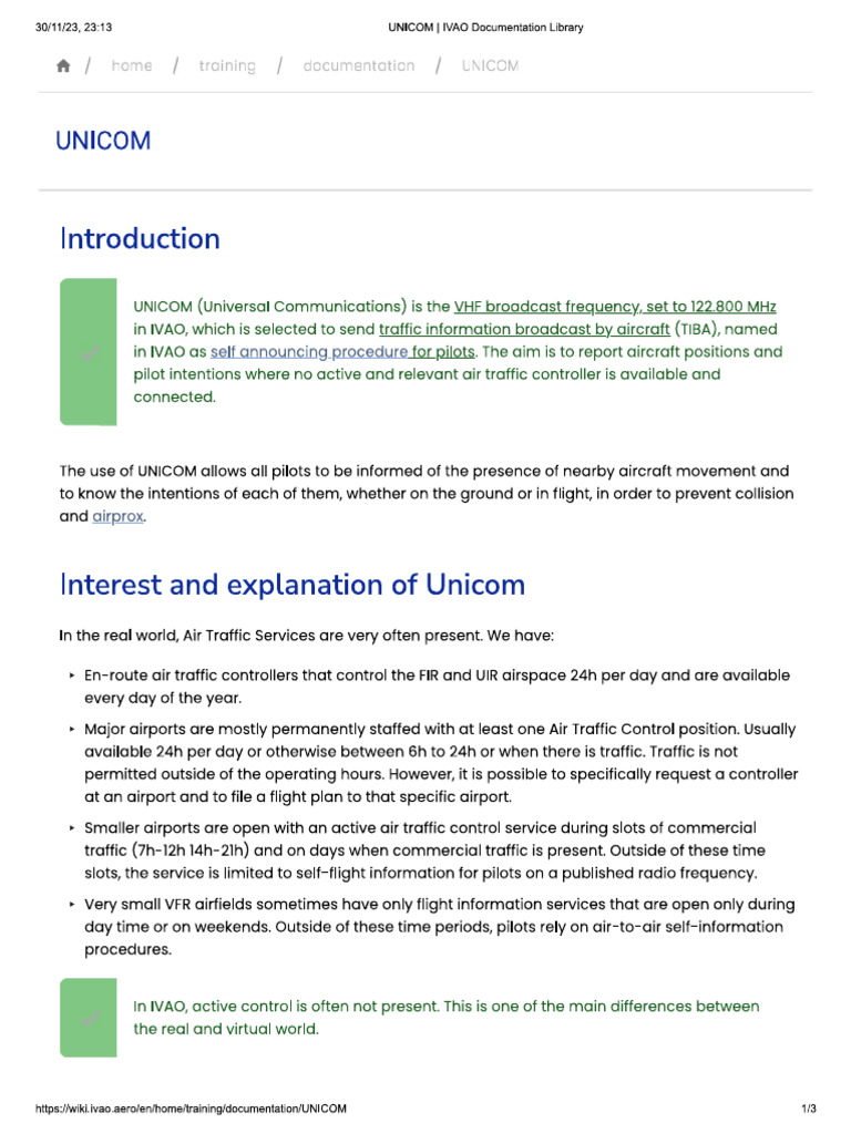 UNICOM | PDF