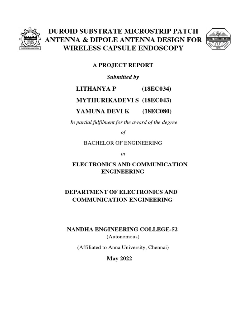 Batch No.16 Final Report Phase II | PDF | Antenna (Radio) | Communications System