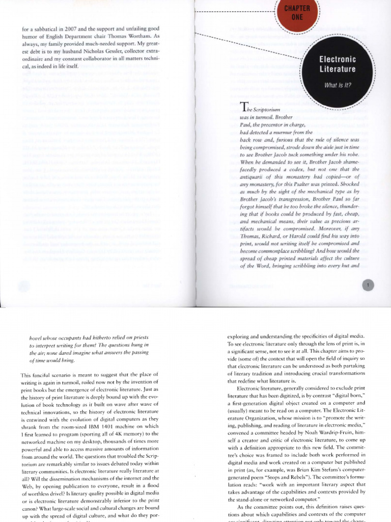 What Is Electronic Lit | PDF