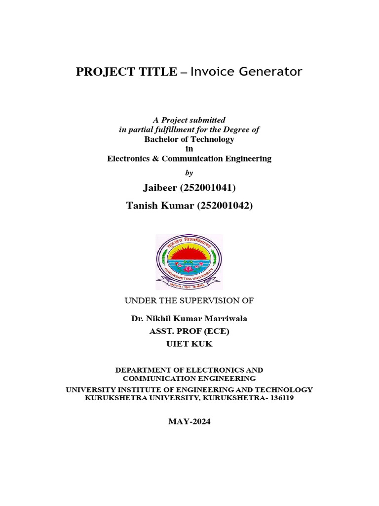 Project Report Format | PDF | Paragraph