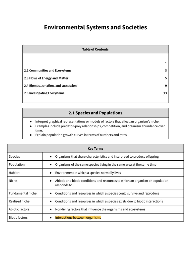 Ecosystems and Ecology Overview | PDF | Food Web | Primary Production
