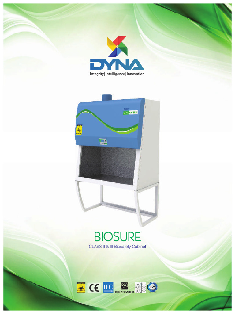 Biosure (BioSafety Cabinet) | PDF