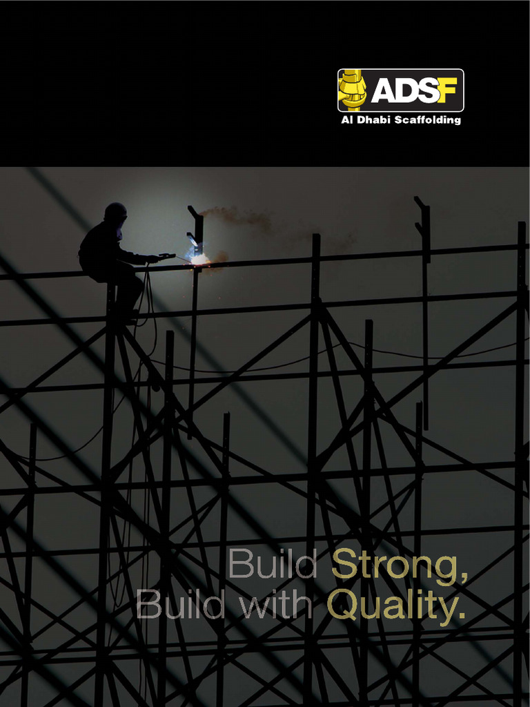 ADSF Turnkey Scaffolding Solutions | PDF | Scaffolding | Building Materials