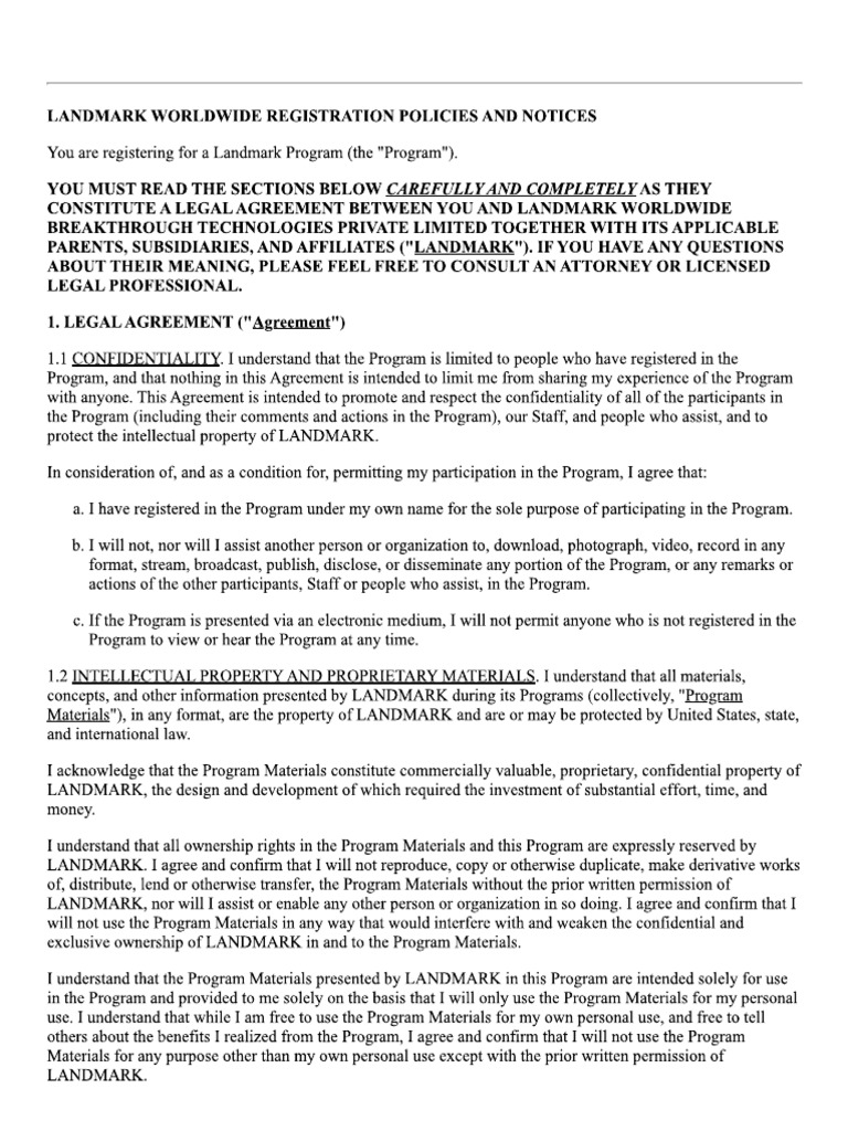 Landmark | PDF